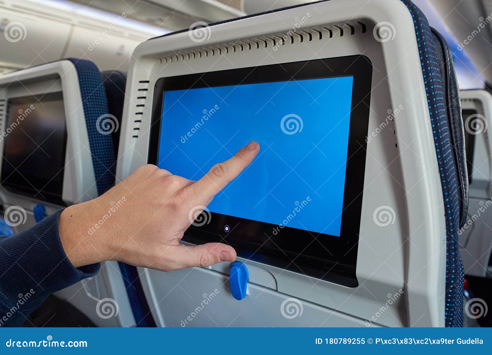 Plane Infotainment Screen Royalty-Free Stock Image | CartoonDealer.com ...