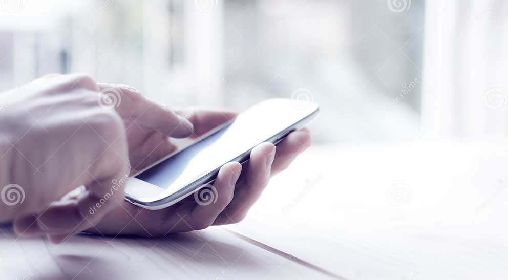 Using smartphone stock image. Image of people, bright - 38221487