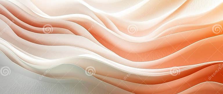 Using Soft Pink Abstract Waves, a Fluid and Harmonious Visual ...