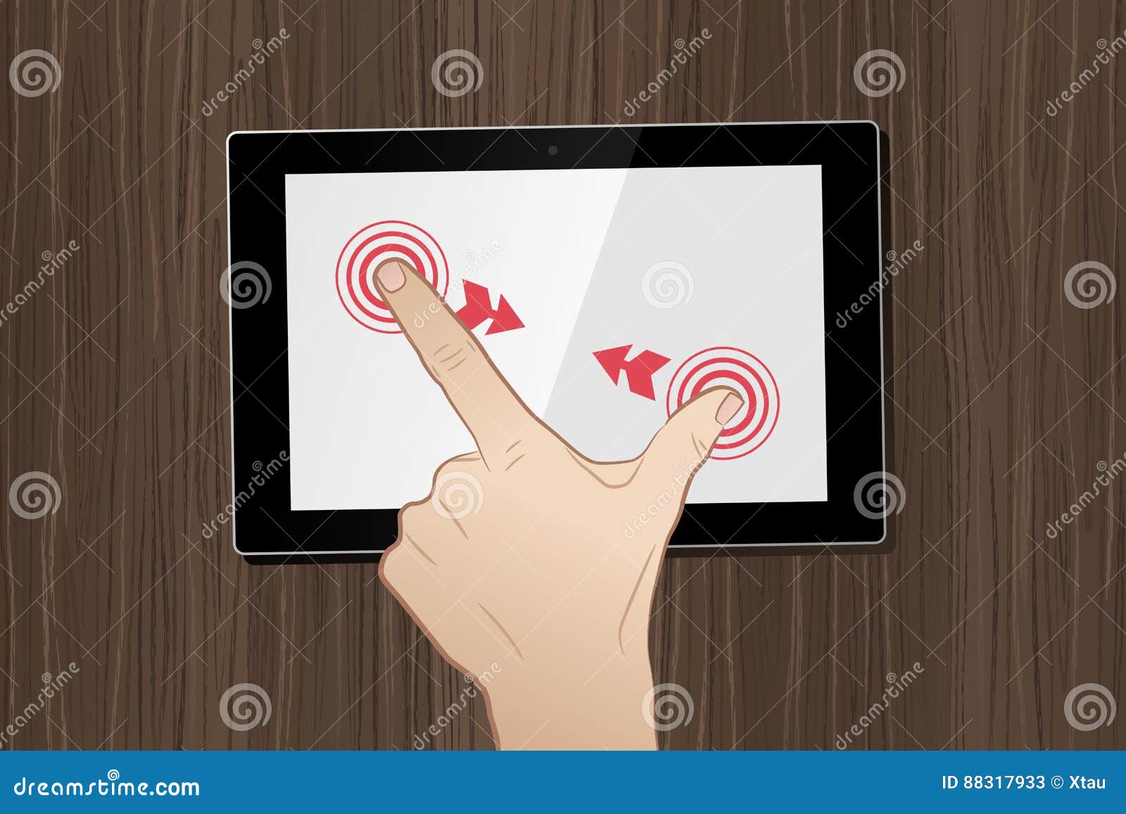 Static, Sliding And Rolling Friction Physics, Vector Illustration ...