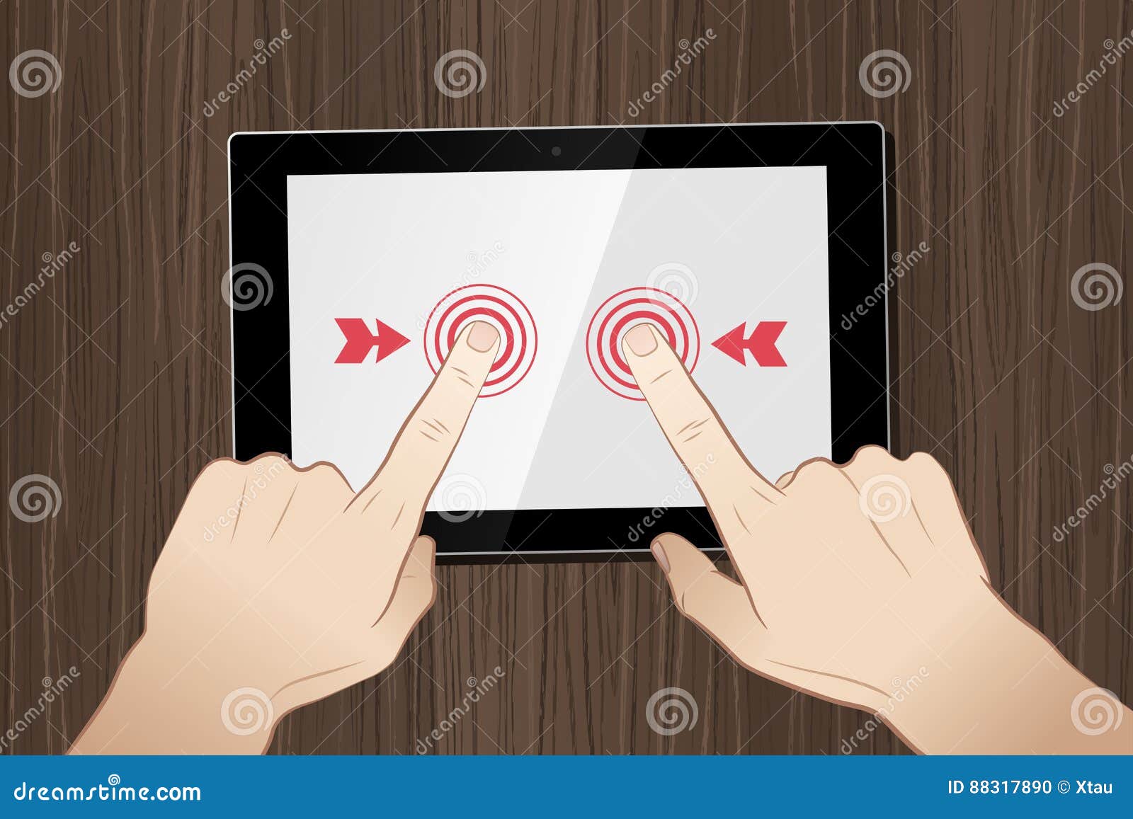 Static, Sliding And Rolling Friction Physics, Vector Illustration ...