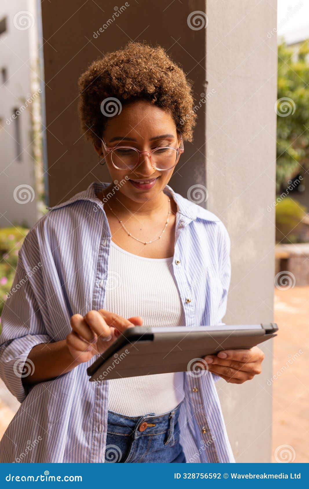 Using Tablet, Teenager Studying and Reading Digital Textbook for High ...