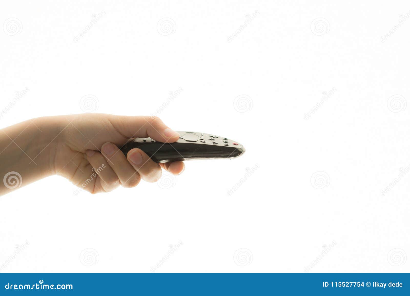 Using TV Remote Control stock photo. Image of cute, entertainment ...