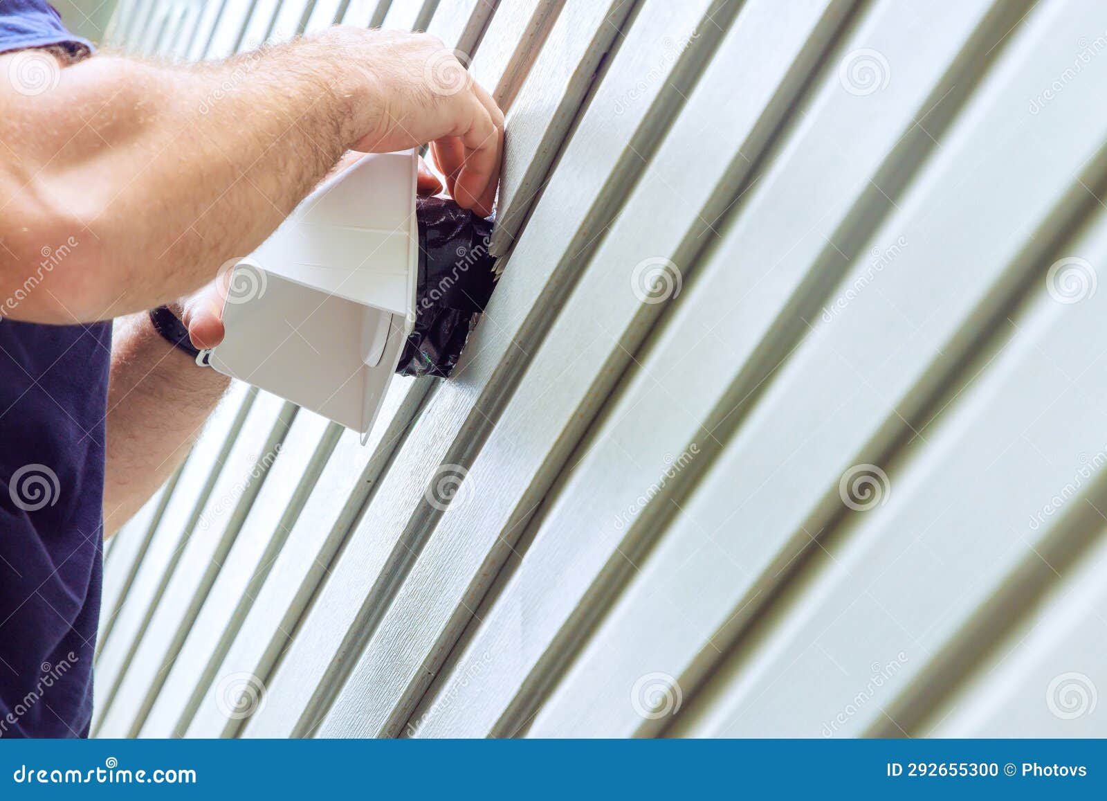 Using a Universal Vent Cap Exhaust Fan To Install Ventilation System ...