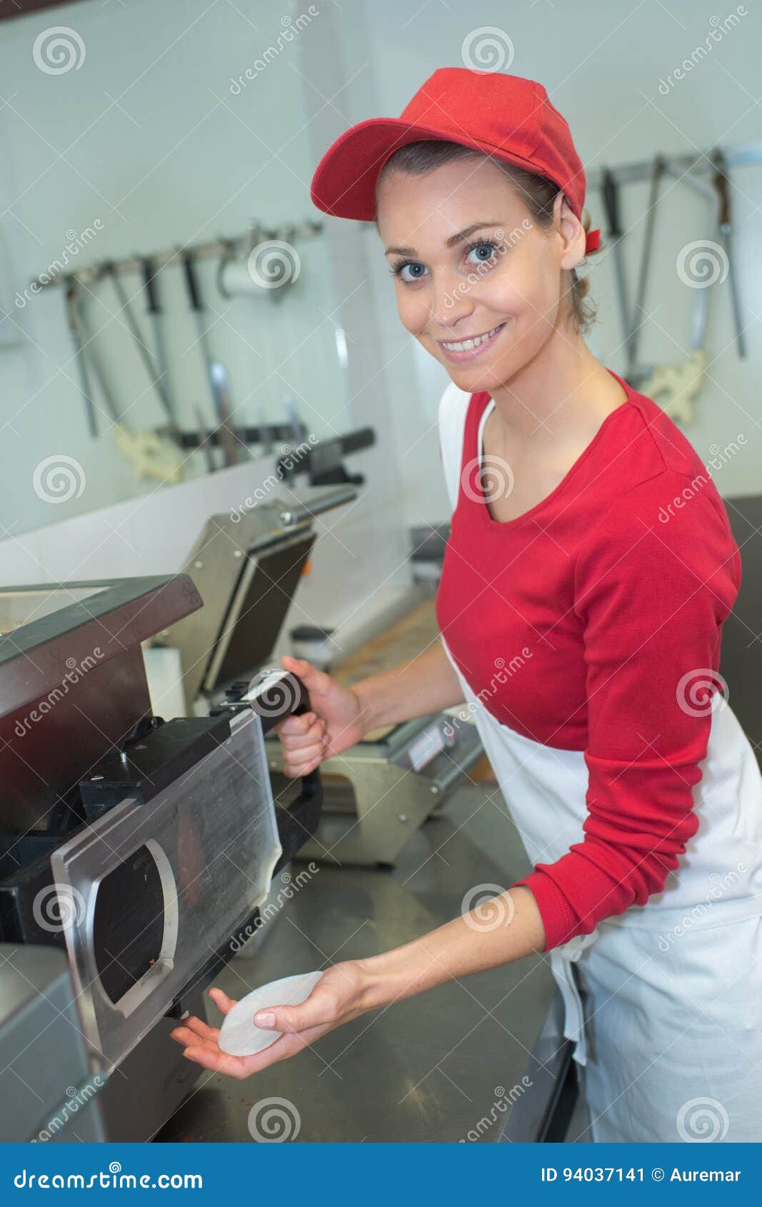 Using Vacuum Sealer Machine Stock Image - Image of vacuum, service ...