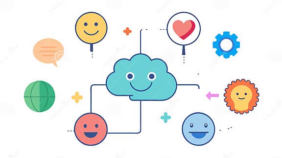 Using a Whiteboard the the Explains the Connection between Thoughts ...