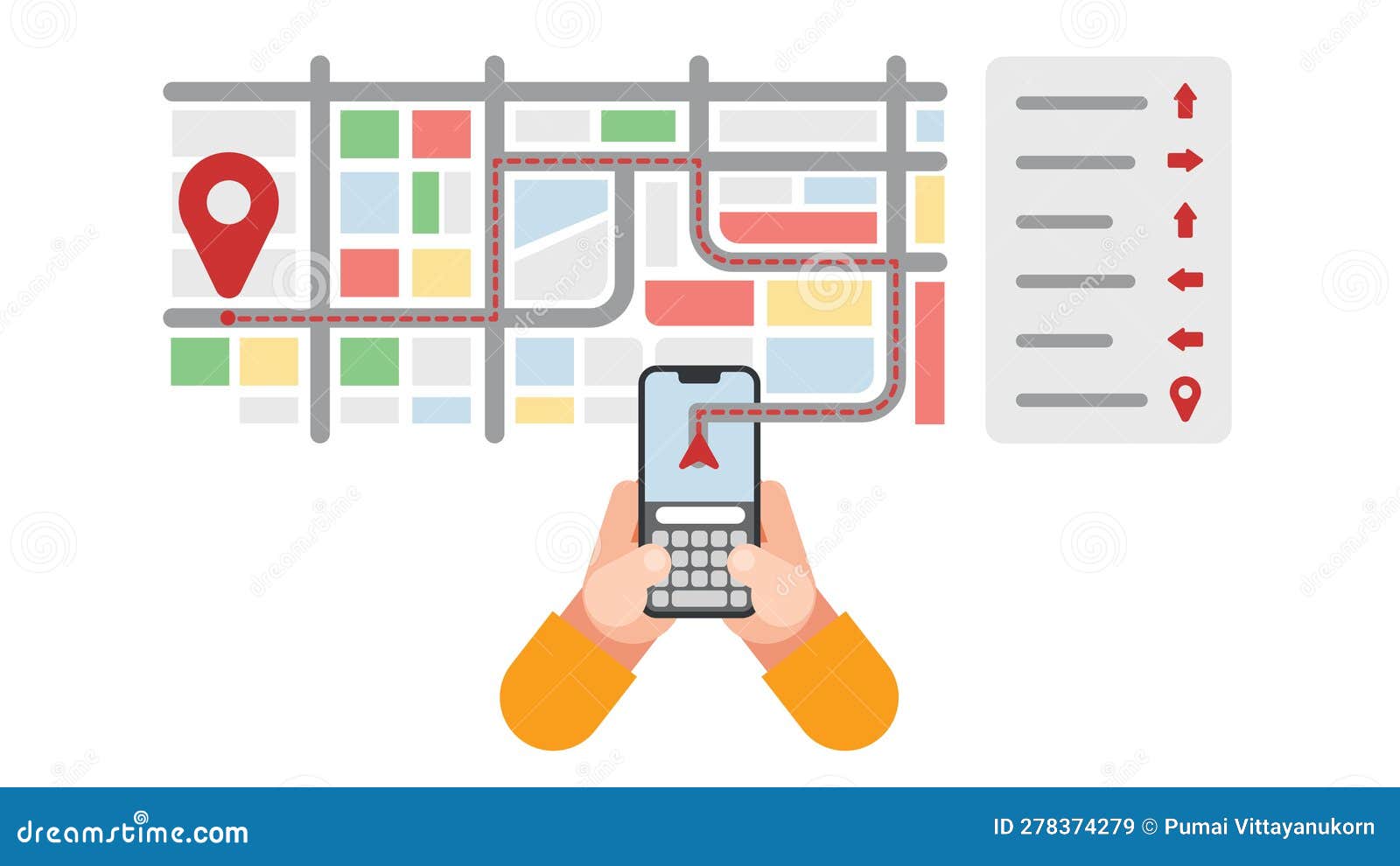 Using Your Phone, Open the Maps App To Navigate To Your Destination ...