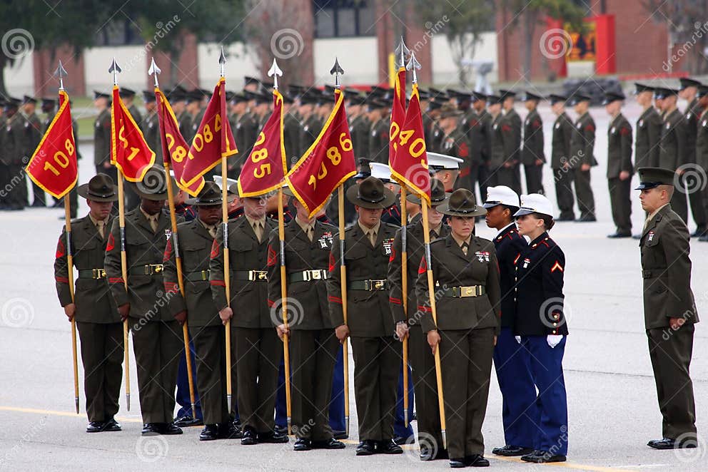 USMC Graduation Parris Island Editorial Image - Image of american ...