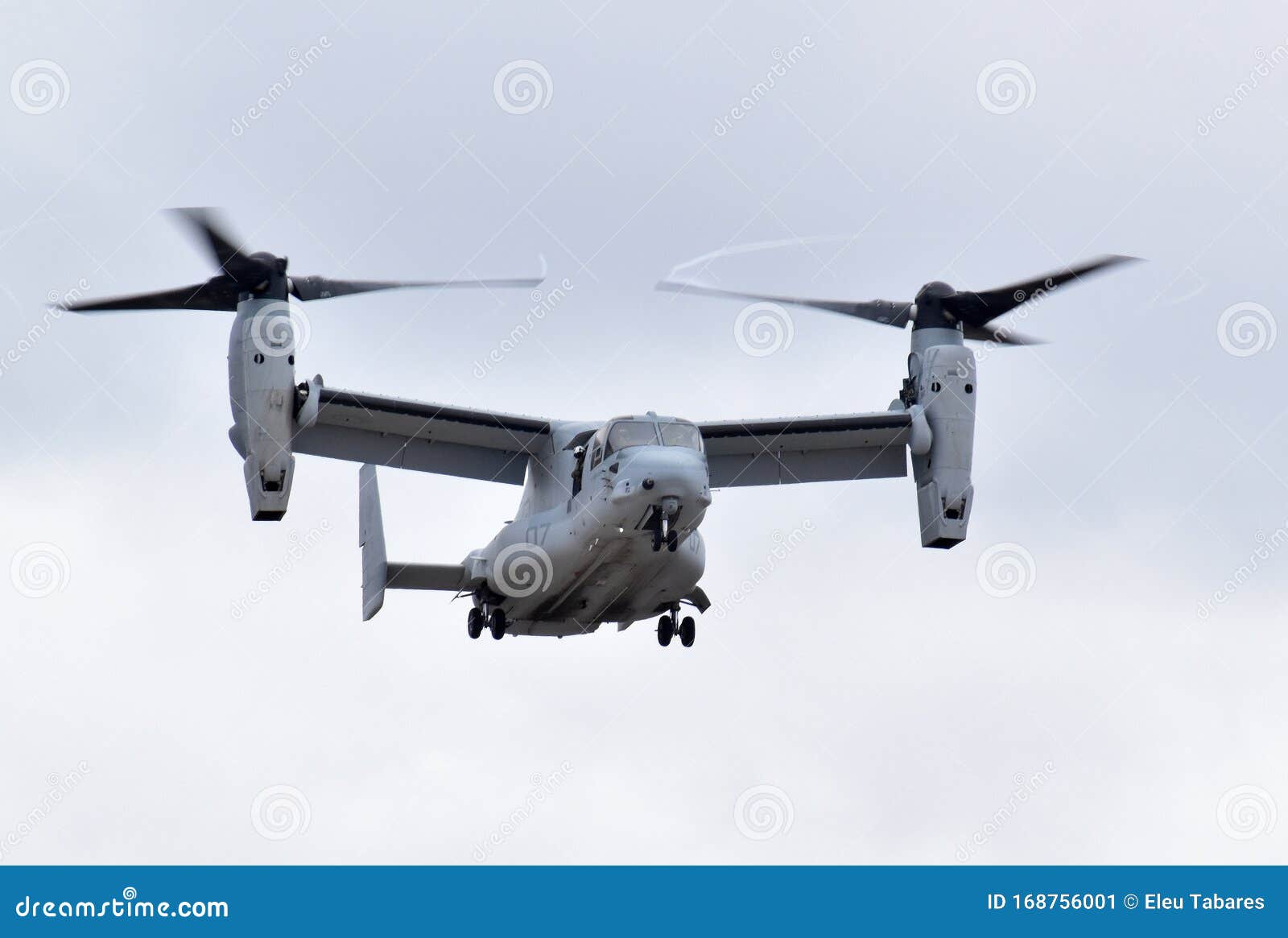 USMC V-22 Osprey Aircraft Flying Editorial Photo - Image of warplane ...