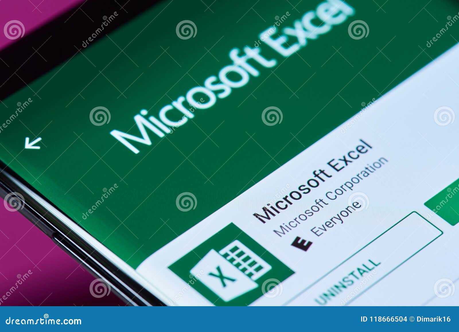 Uso del Microsoft Excel imagen de archivo editorial. Imagen de digital ...