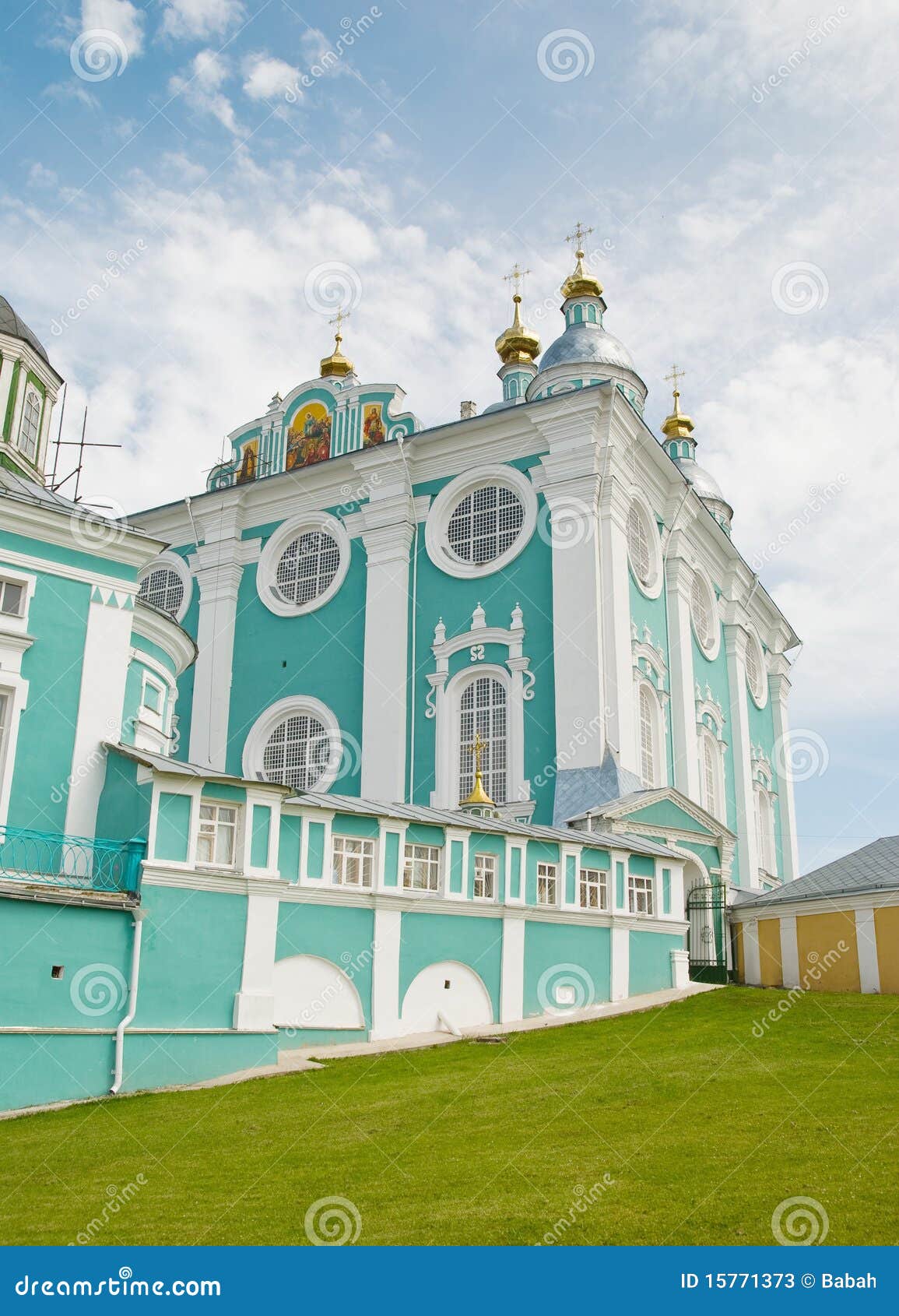 Uspenskii Cathedral in Smolensk Stock Image - Image of christianity ...