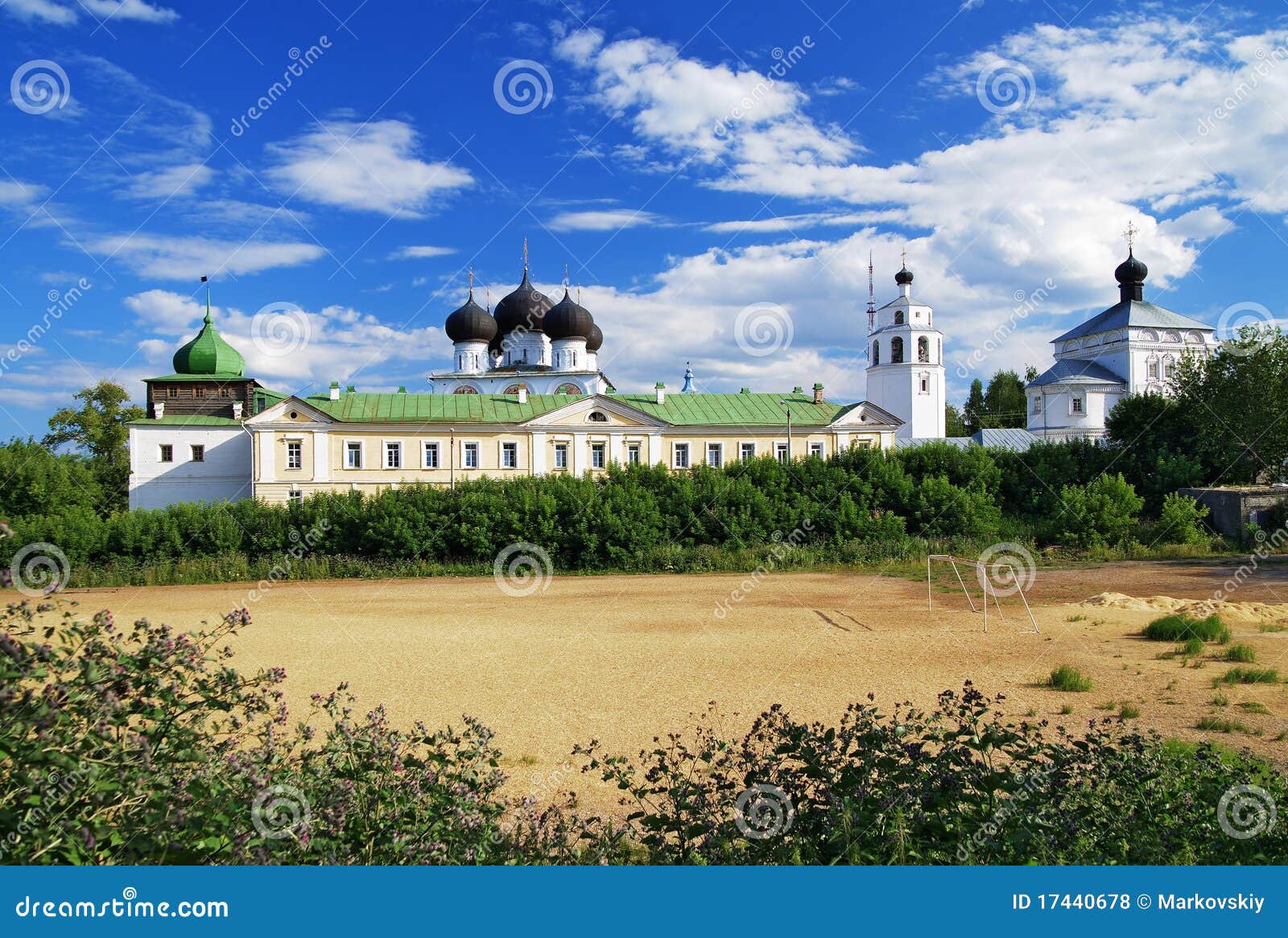 Assumption Trifonov Monastery, Kirov City, Russia. Royalty-Free Stock ...