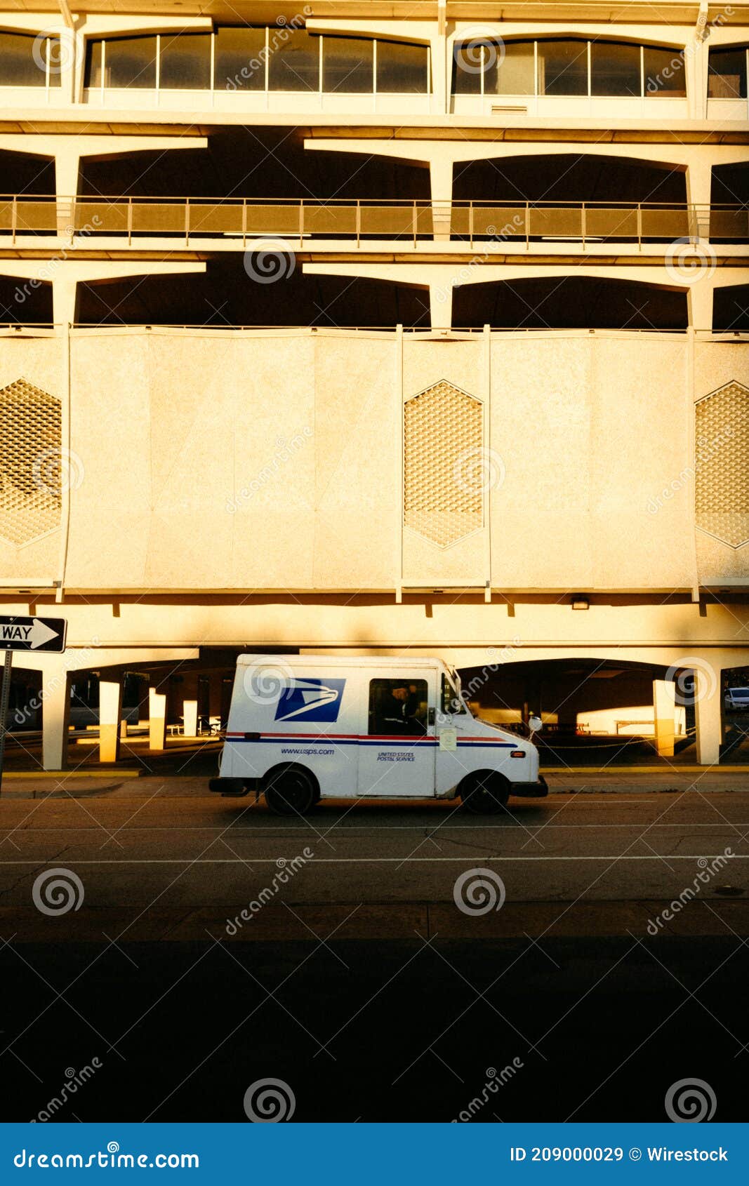 Hard at Work USPS during the Holidays Editorial Stock Image - Image of ...