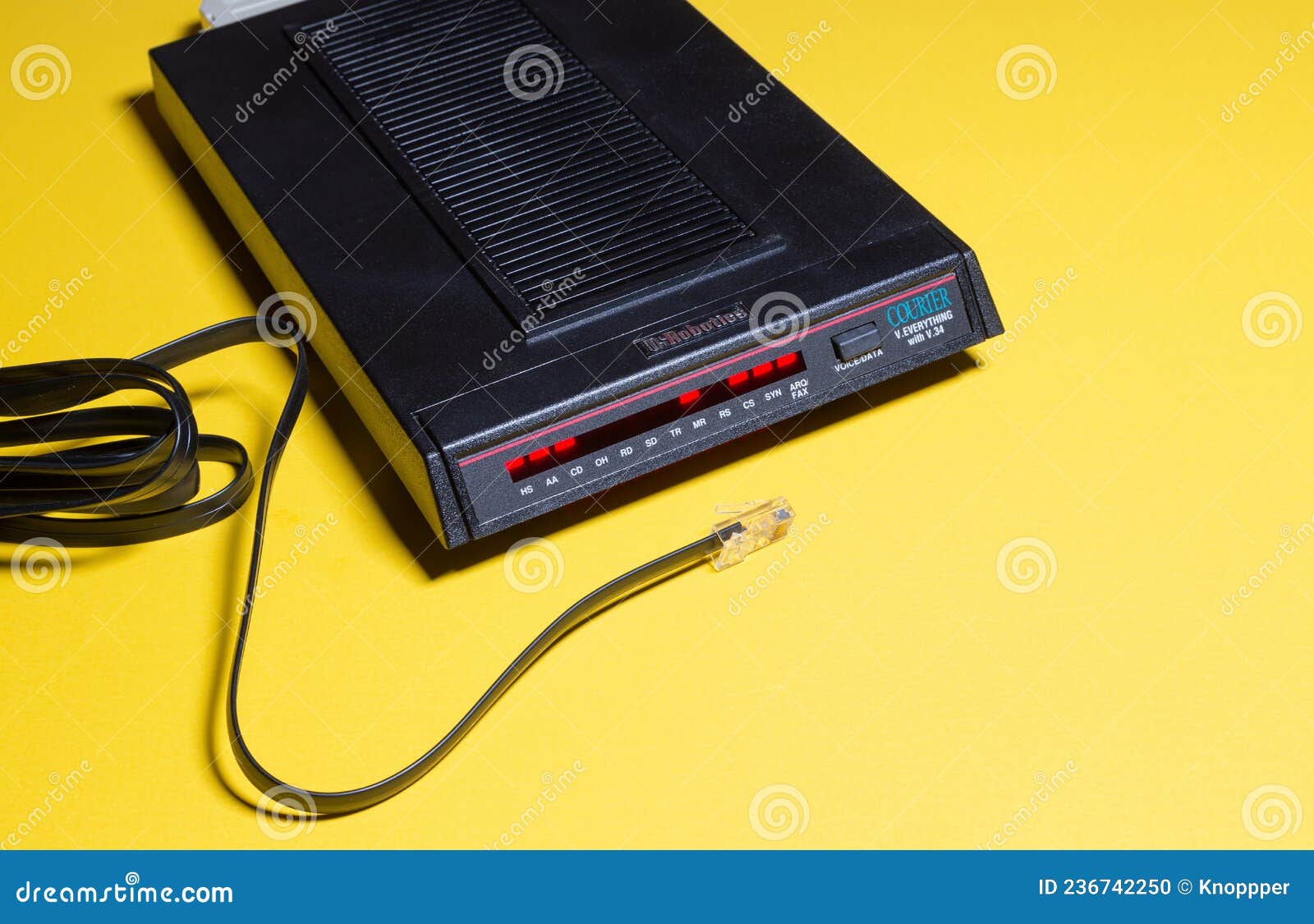 USRobotics External Modem editorial image. Image of vintage - 236742250