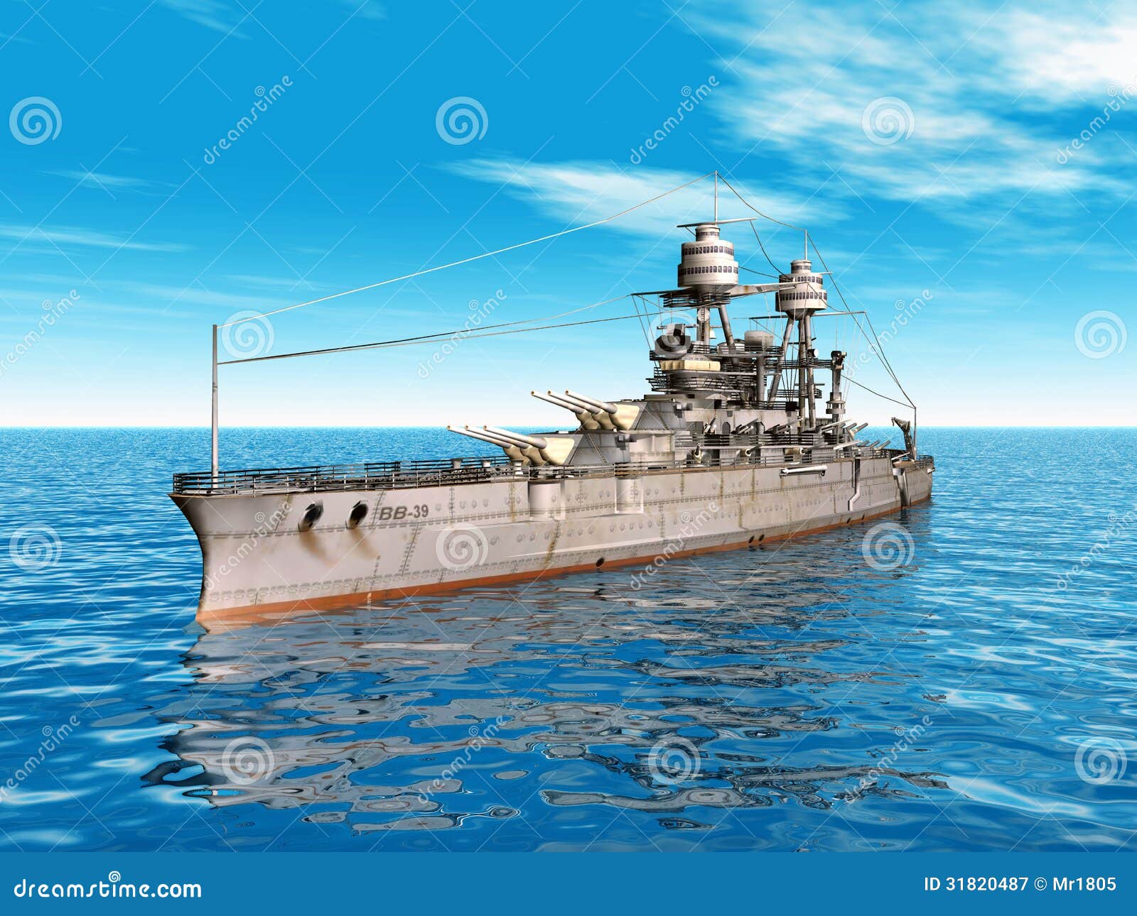 USS Arizona illustrazione di stock. Illustrazione di neatness - 31820487