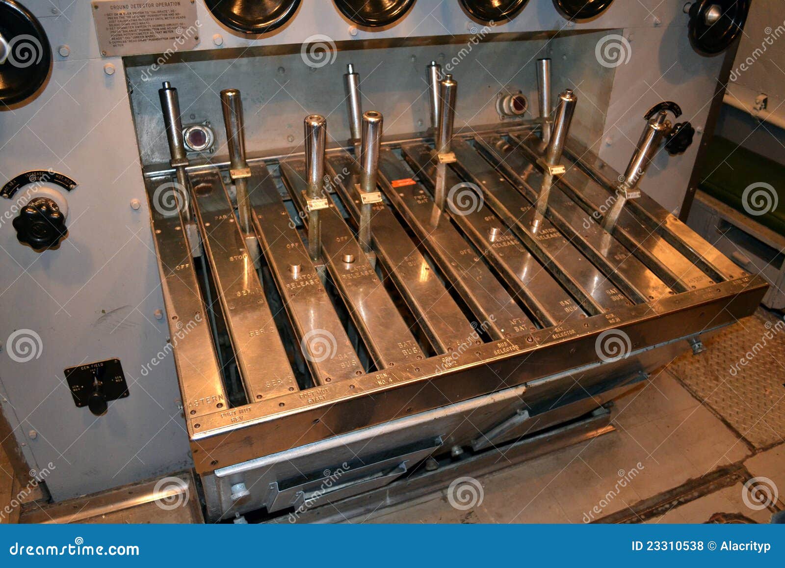 USS Batfish editorial stock photo. Image of steering - 23310538