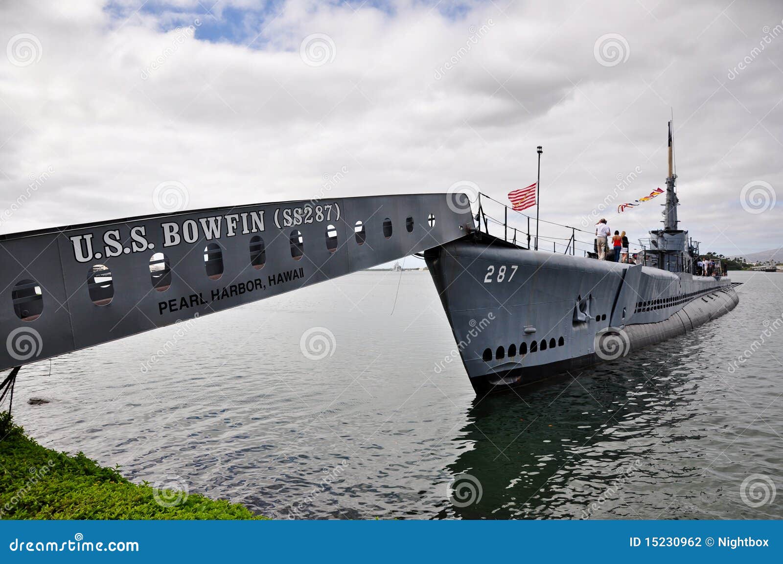 USS Bowfin Submarine editorial photography. Image of memorial - 15230962
