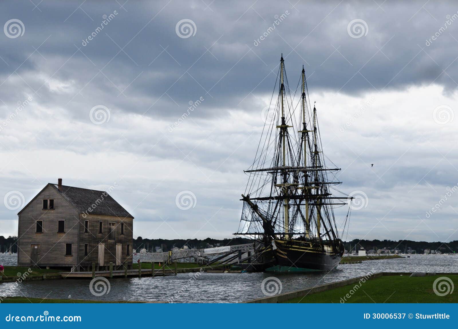 USS Friendship stock image. Image of mast, friendship - 30006537