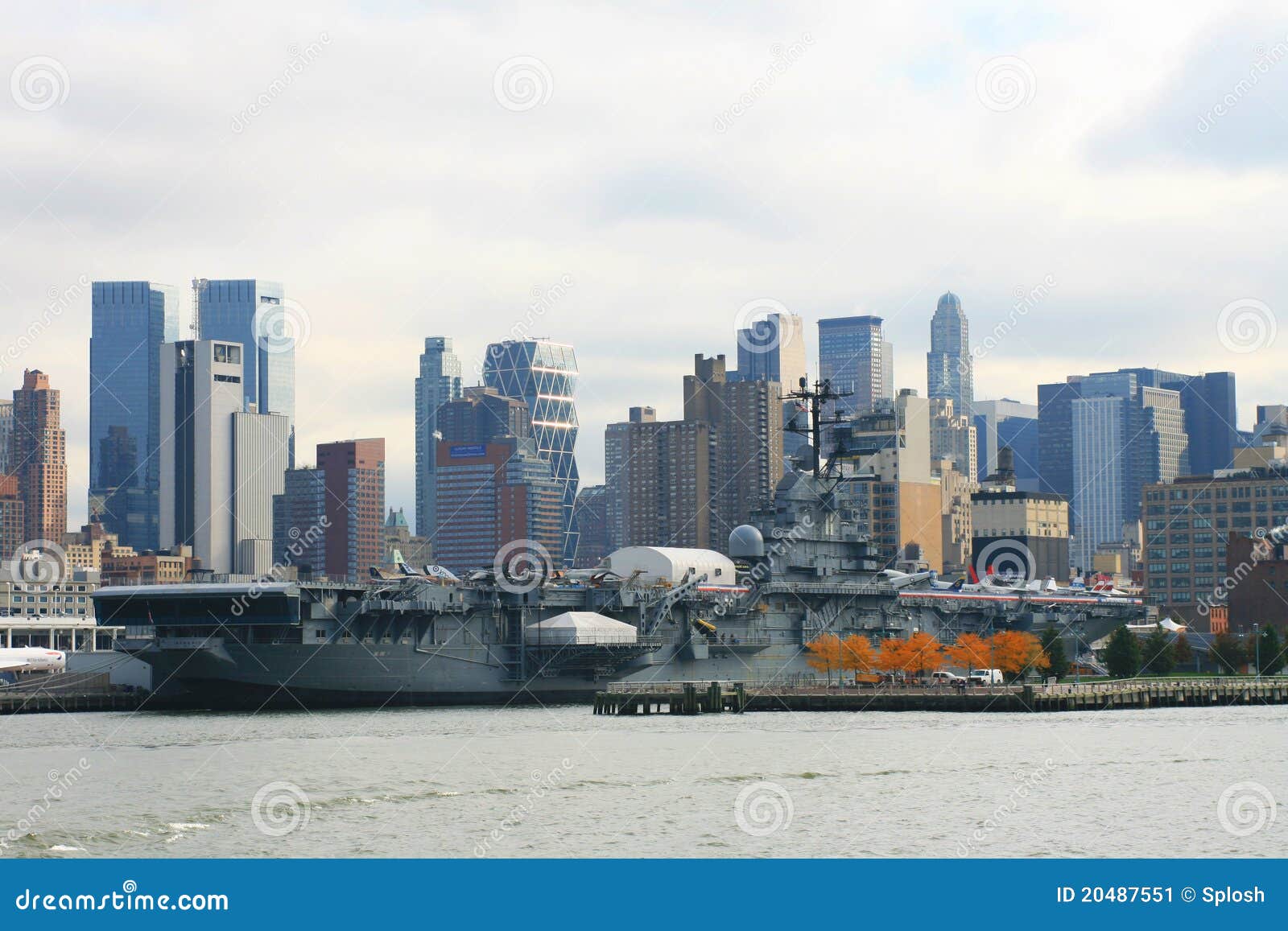 USS Intrepid Aircraft Carrier Museum, Also Known As The Fighting \"I ...