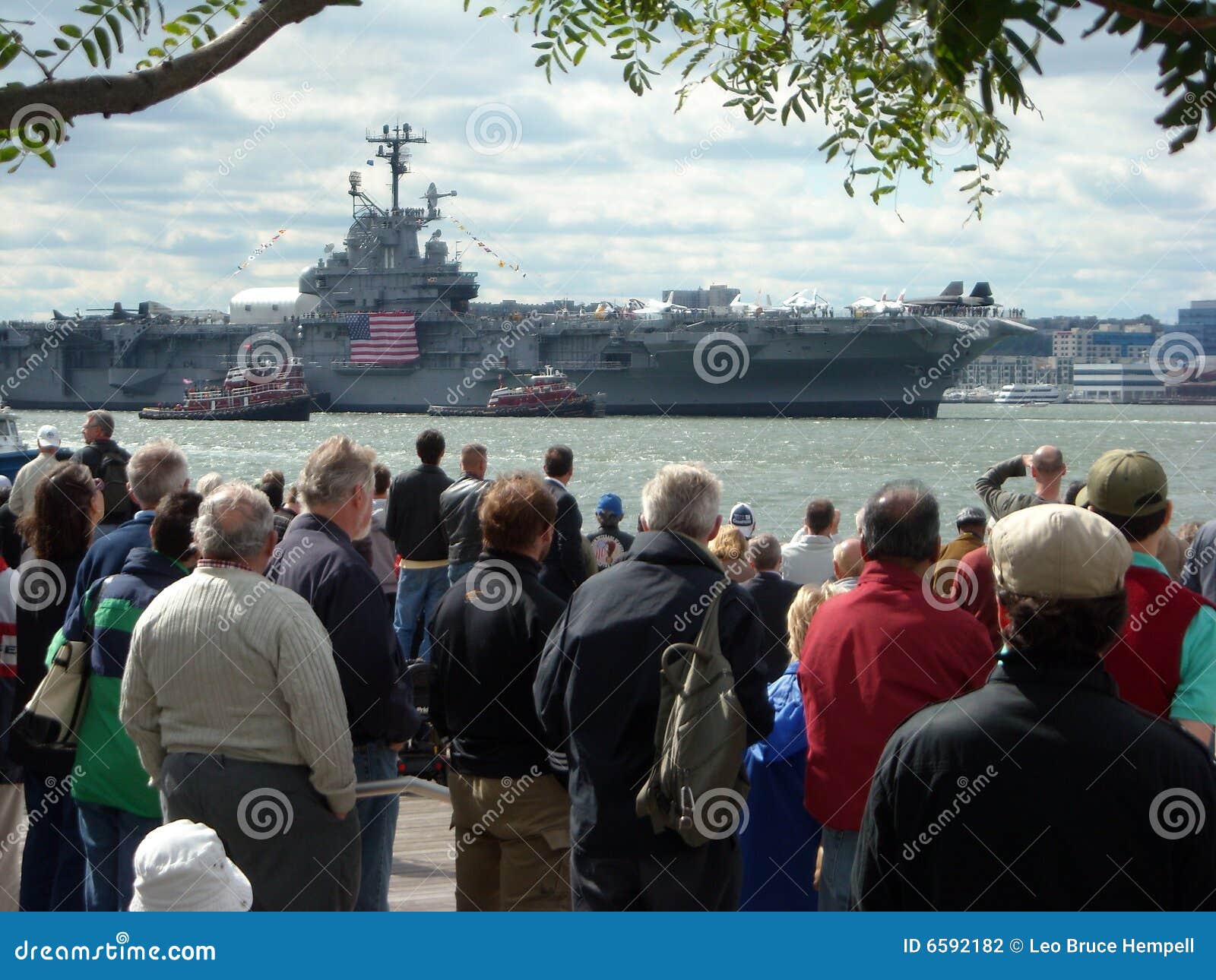 USS Intrepid Homecoming, New York USA Editorial Photography - Image of ...
