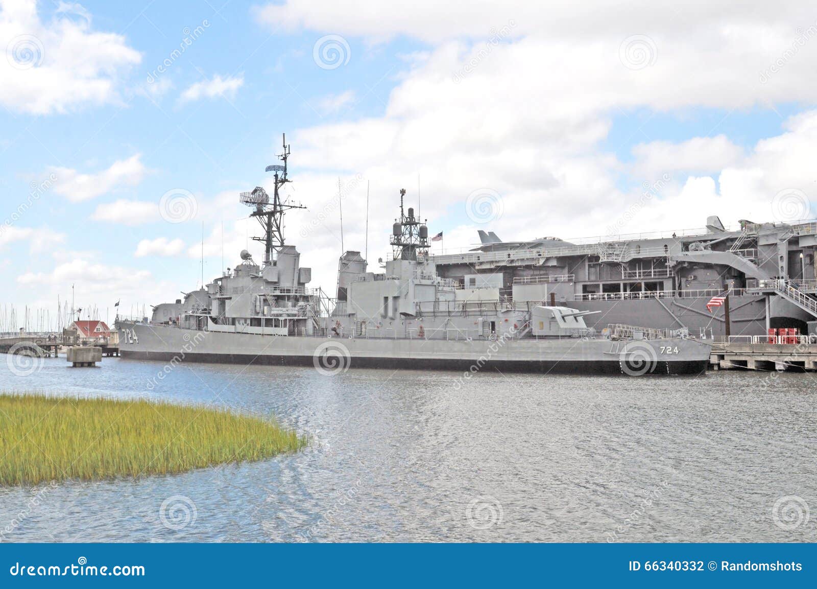 USS Laffey fotografía editorial. Imagen de batalla, yorktown - 66340332