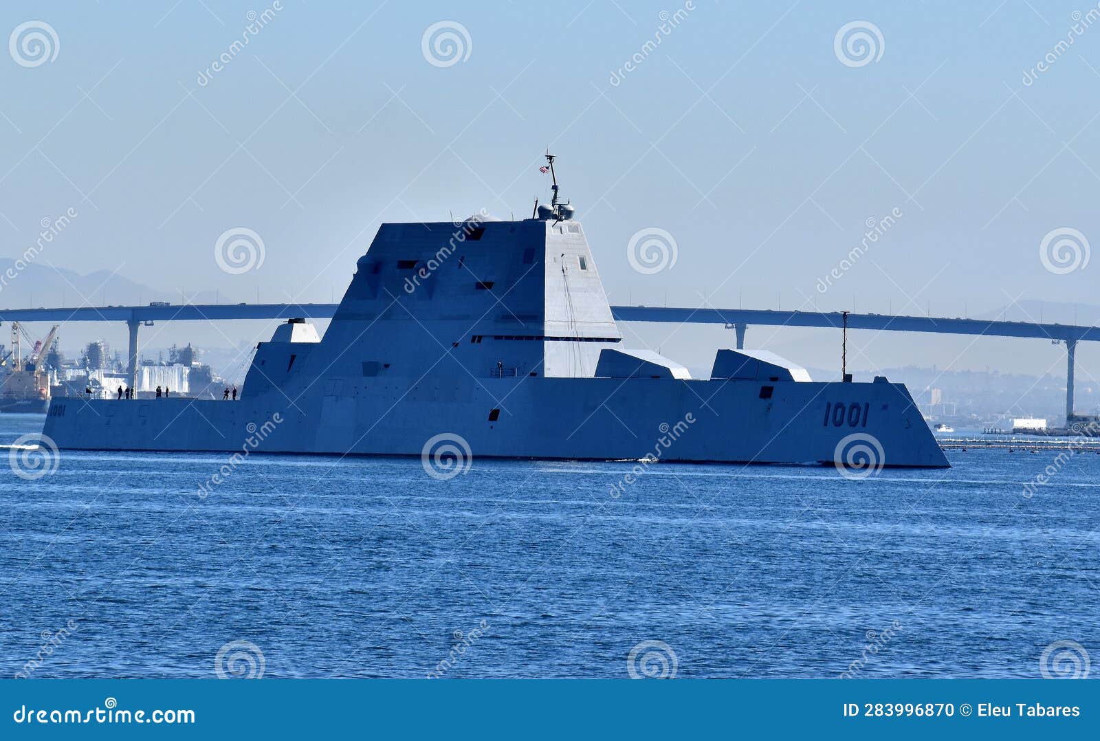 USS Michael Monsoor (DDG 1001) Editorial Image - Image of monsoor ...