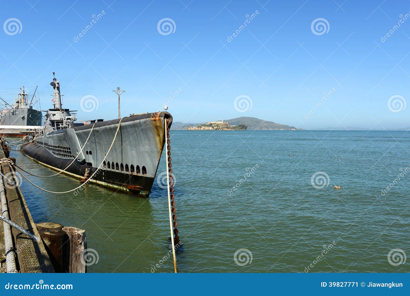 USS Pampanito (SS-383), San Francisco, USA Stockbild - Bild von zustand ...