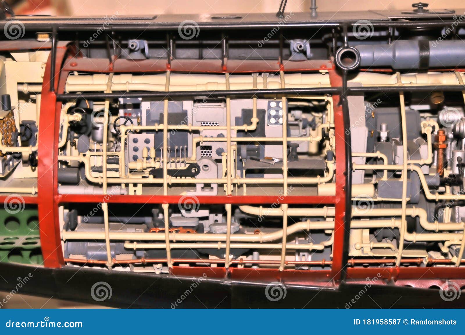Motor Room Aboard USS Rasher Submarine Editorial Photography - Image of ...
