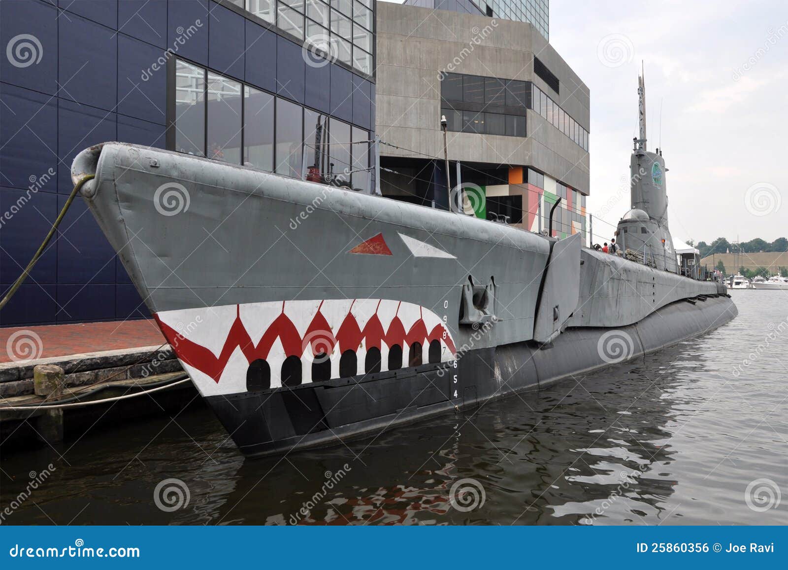USS Torsk stock photo. Image of harbour, maryland, states - 25860356