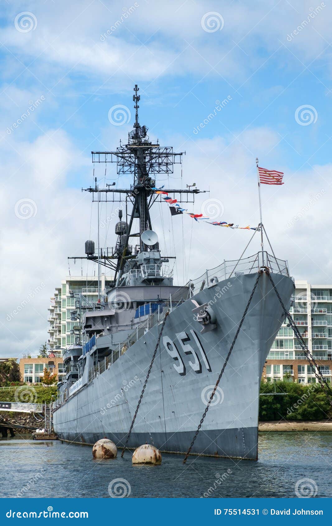 USS Turner Joy fotografia editoriale. Immagine di combattimento - 75514531