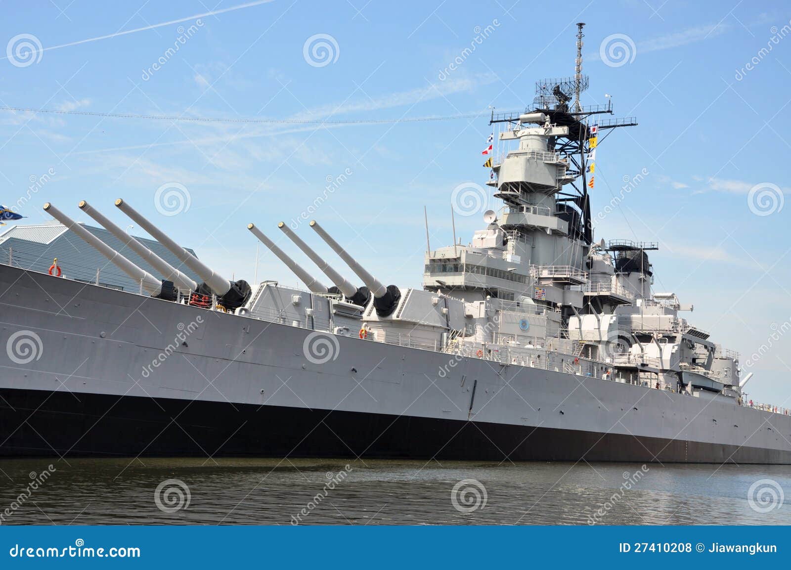 USS Wisconsin Battleship, Norfolk Editorial Stock Photo - Image of ...