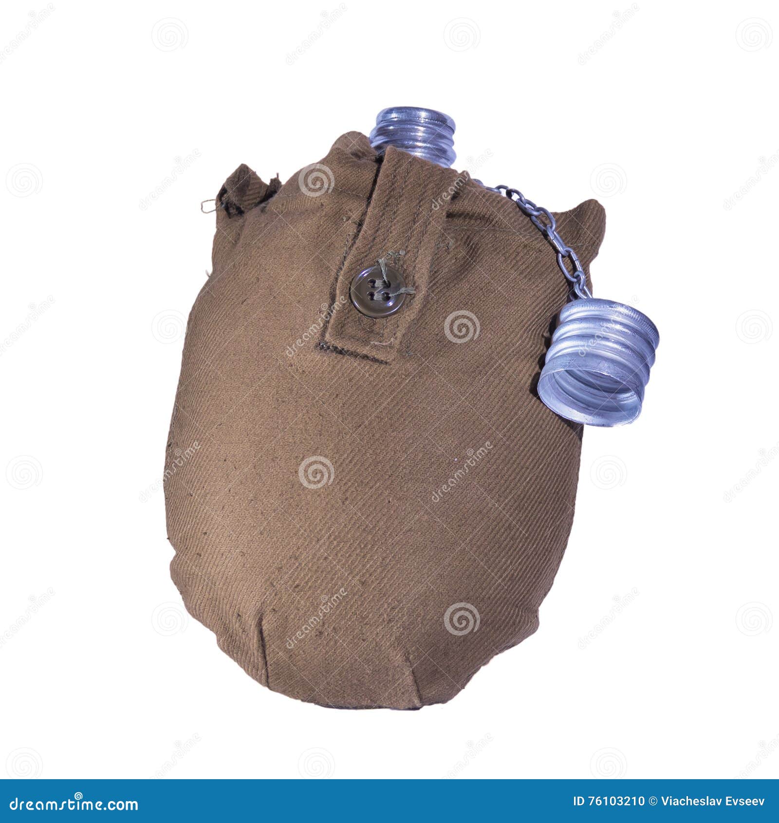 USSR Army Jar, Isolated on White Stock Photo - Image of open, nature ...