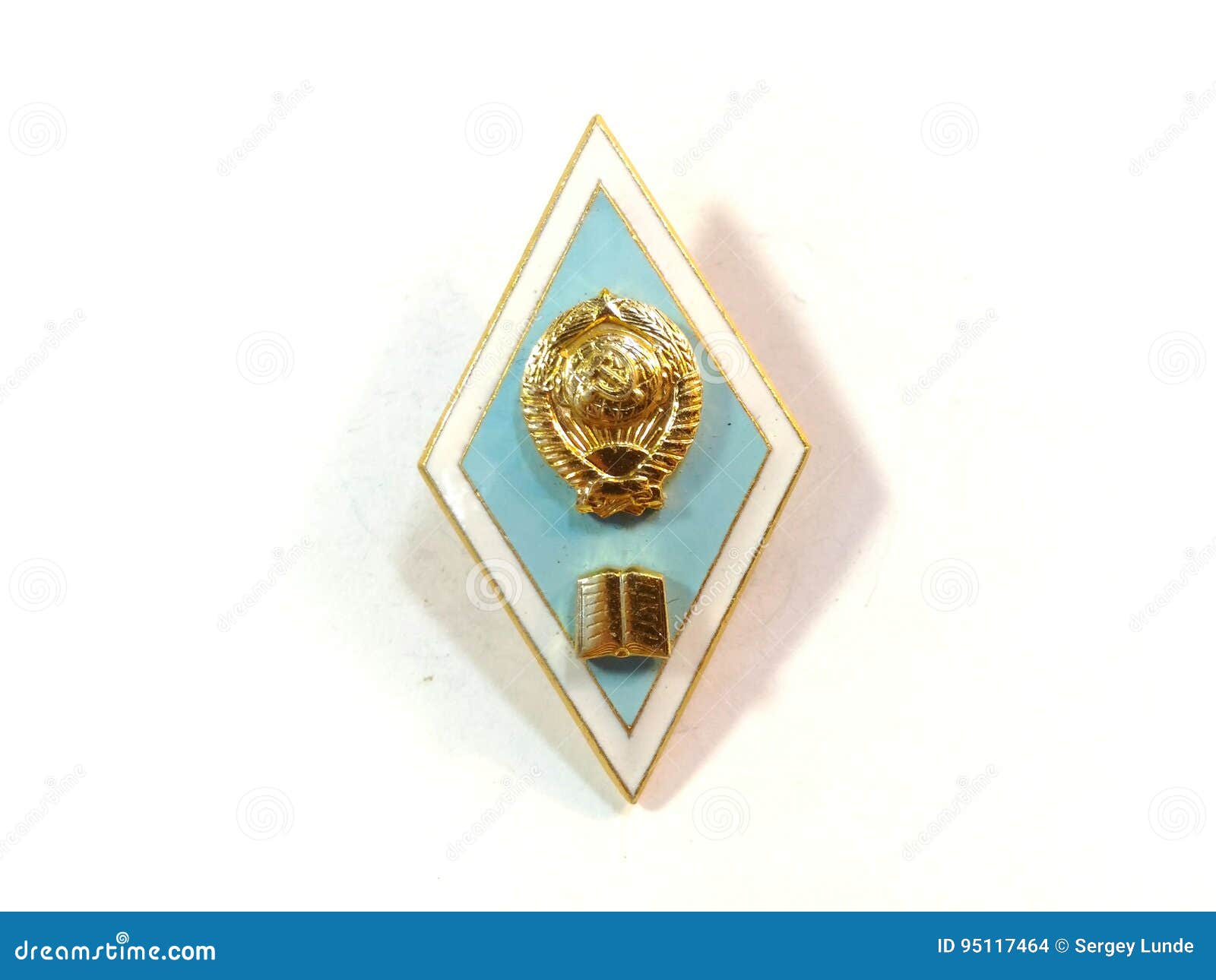Ussr badge editorial stock image. Image of symbol, badge - 95117464