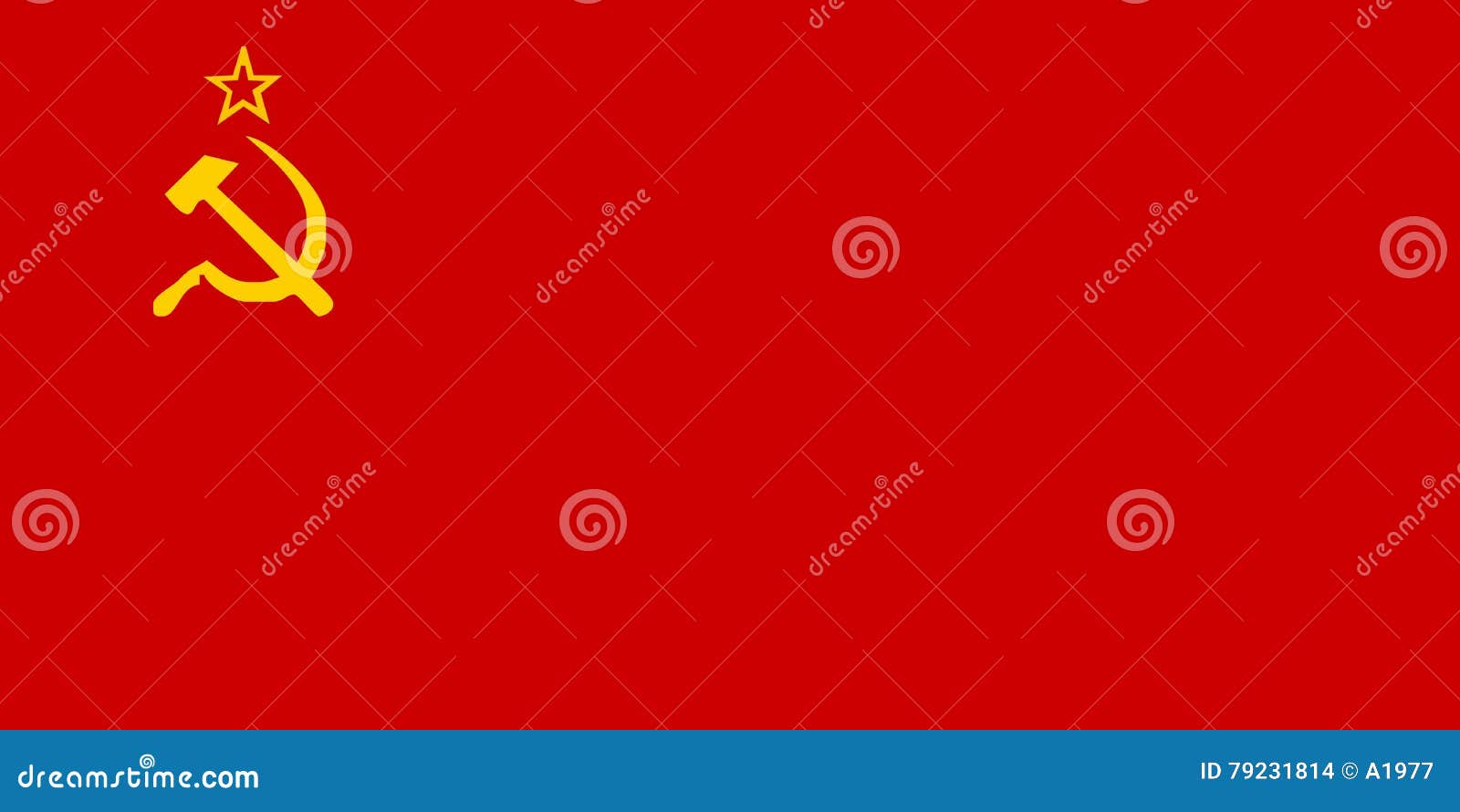 USSR flag stock vector. Illustration of icon, flag, moscow - 79231814