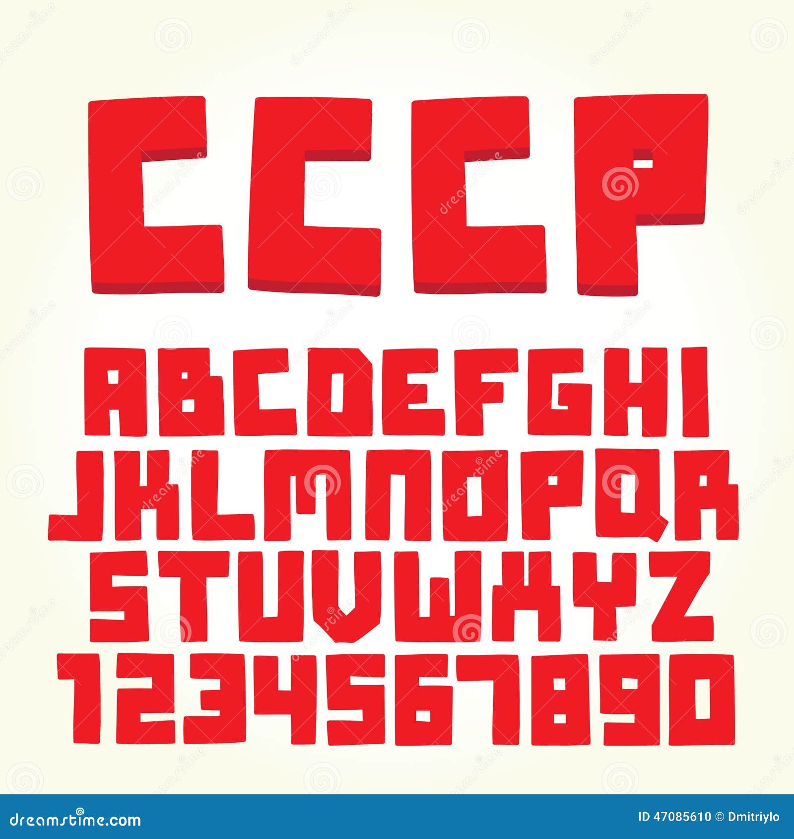 USSR Font. Cyrillic Vector Alphabet L | CartoonDealer.com #121767161 USSR Font. Cyrillic Vector Alphabet L | CartoonDealer.com #121767161