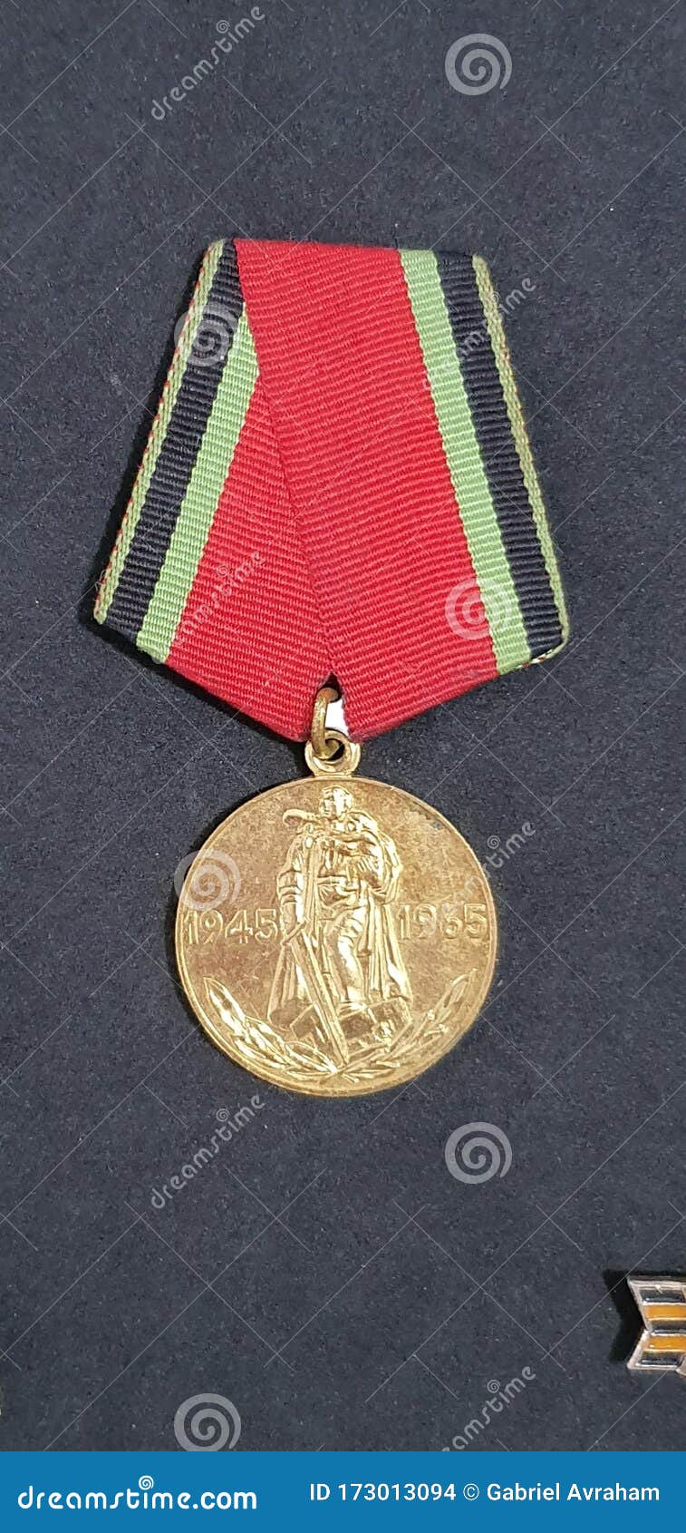 USSR World War II Soviet Medal Badges Stock Photo - Image of world ...