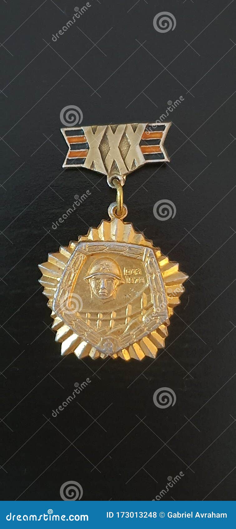 USSR World War II Soviet Medal Badges Stock Photo - Image of soviet ...