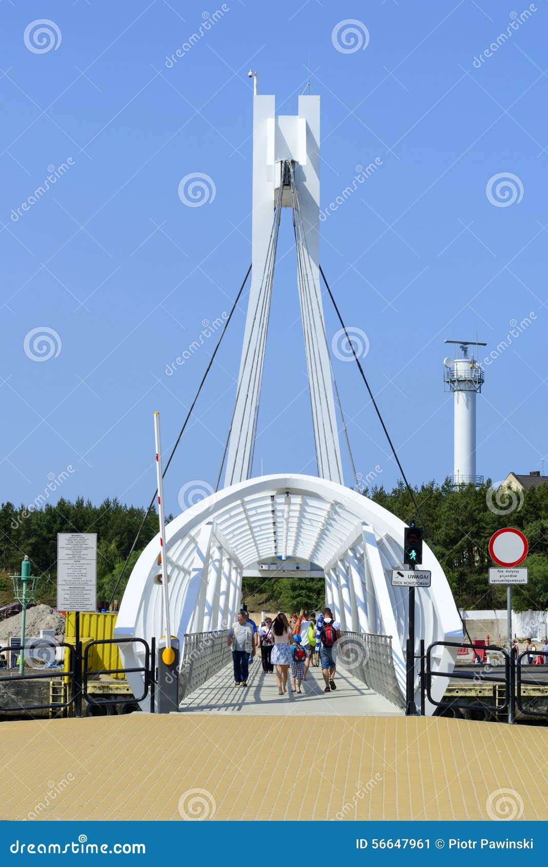 Ustka - Polen redaktionelles foto. Bild von polen, reise - 56647961