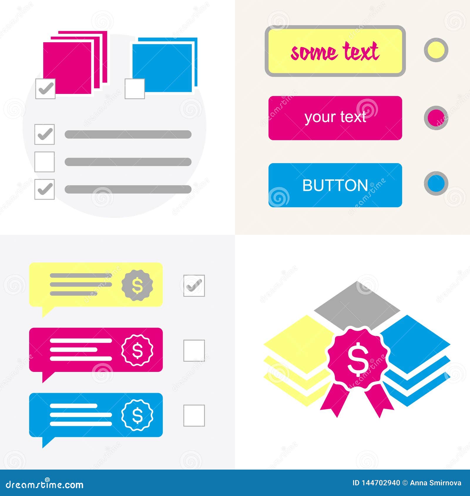 Infographics-form-options-workflow-black-background Cartoon Vector ...