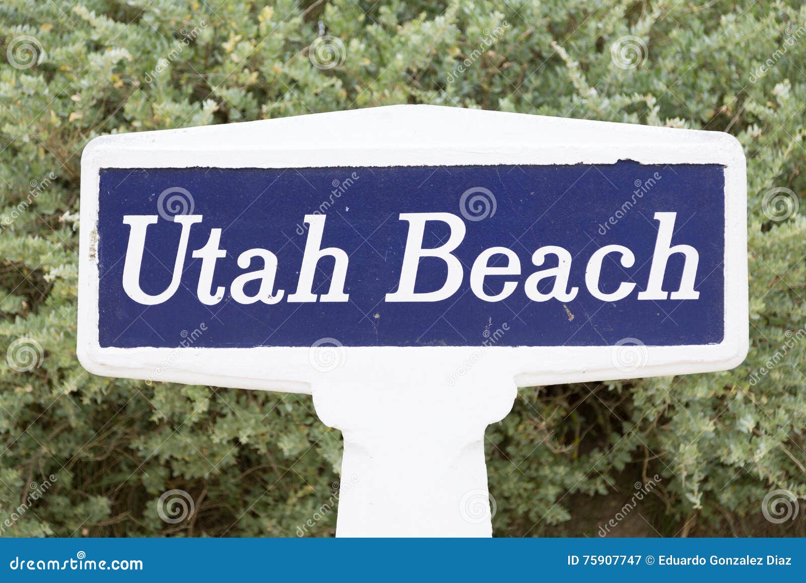 Utah beach sign stock image. Image of 1944, battle, funeral - 75907747