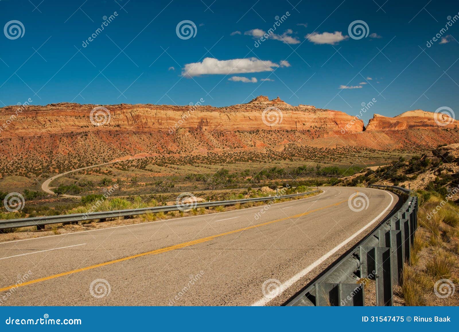 Utah Highway 95 stock image. Image of ninetyfive, pavement - 31547475