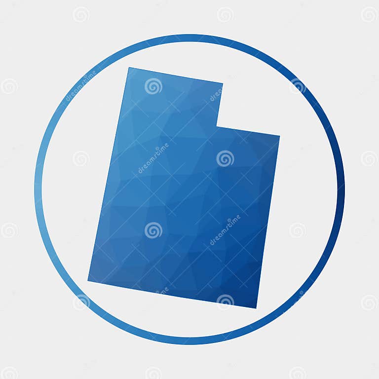 Utah icon. stock vector. Illustration of isolated, gradient - 193653839