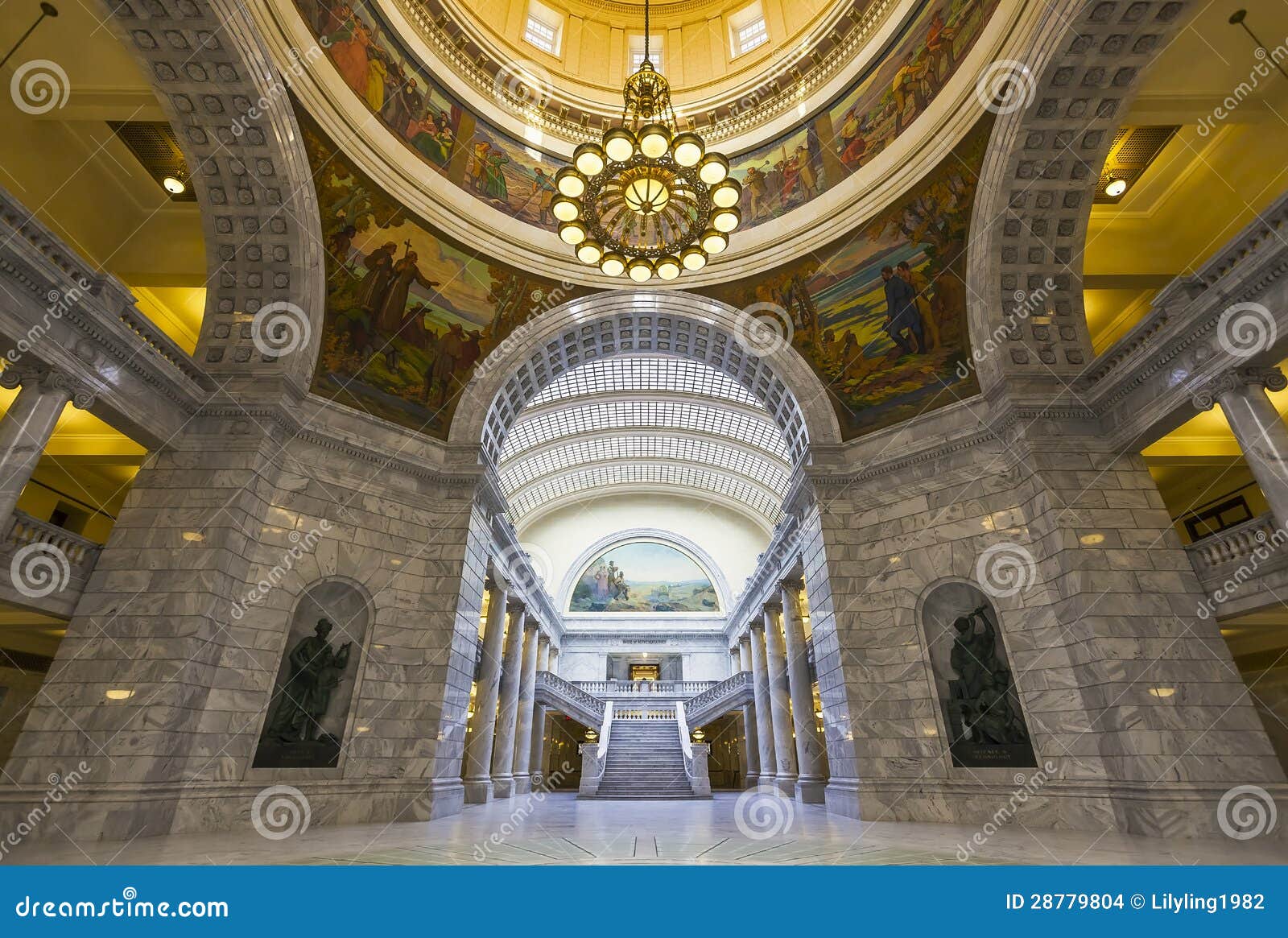 Utah state capitol stock photo. Image of landmark, interior - 28779804