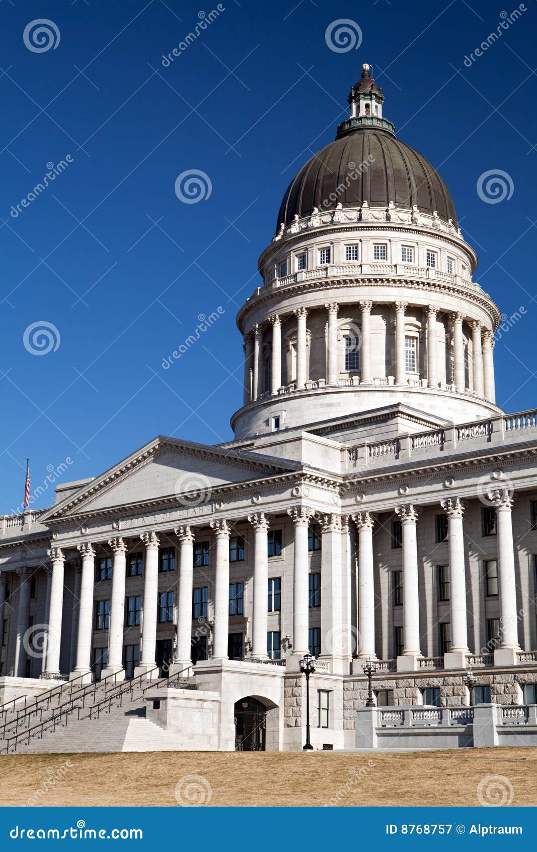 Utah State Capitol Building Stock Image - Image of corinthian ...