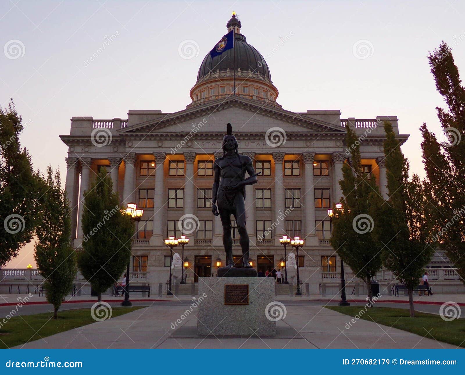 Utah State Capitol Building Stock Image - Image of bills, outdoor ...