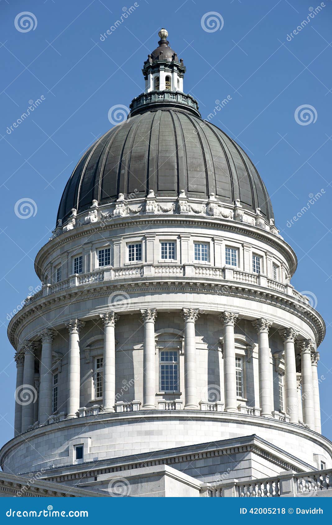 Utah State Capitol Dome stock photo. Image of city, iconic - 42005218