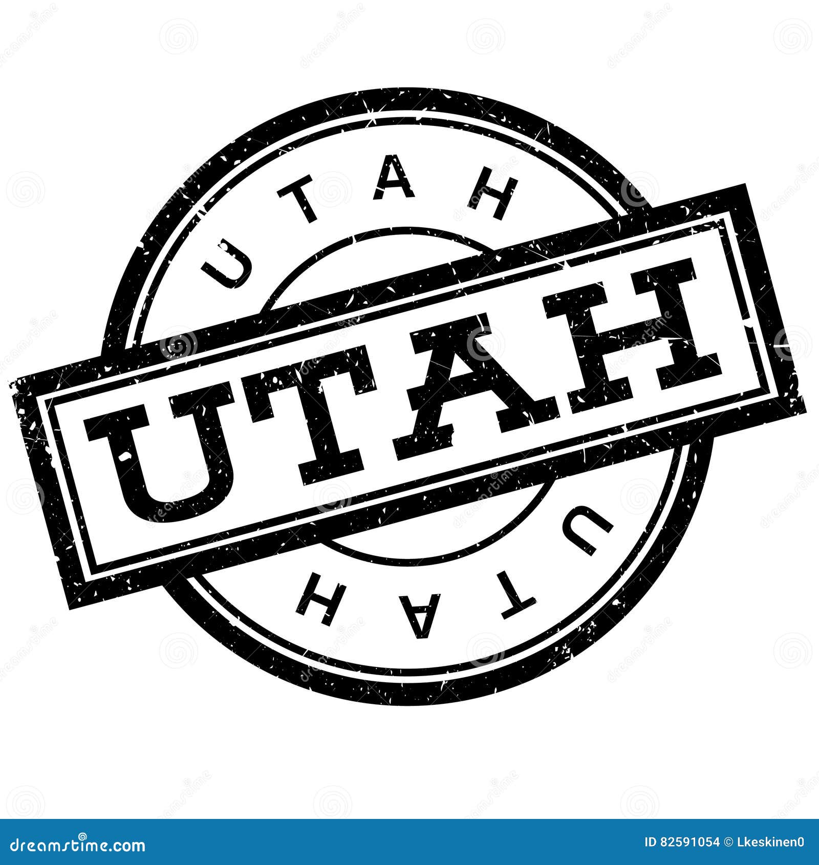 Utah-Stempel vektor abbildung. Illustration von post - 82591054