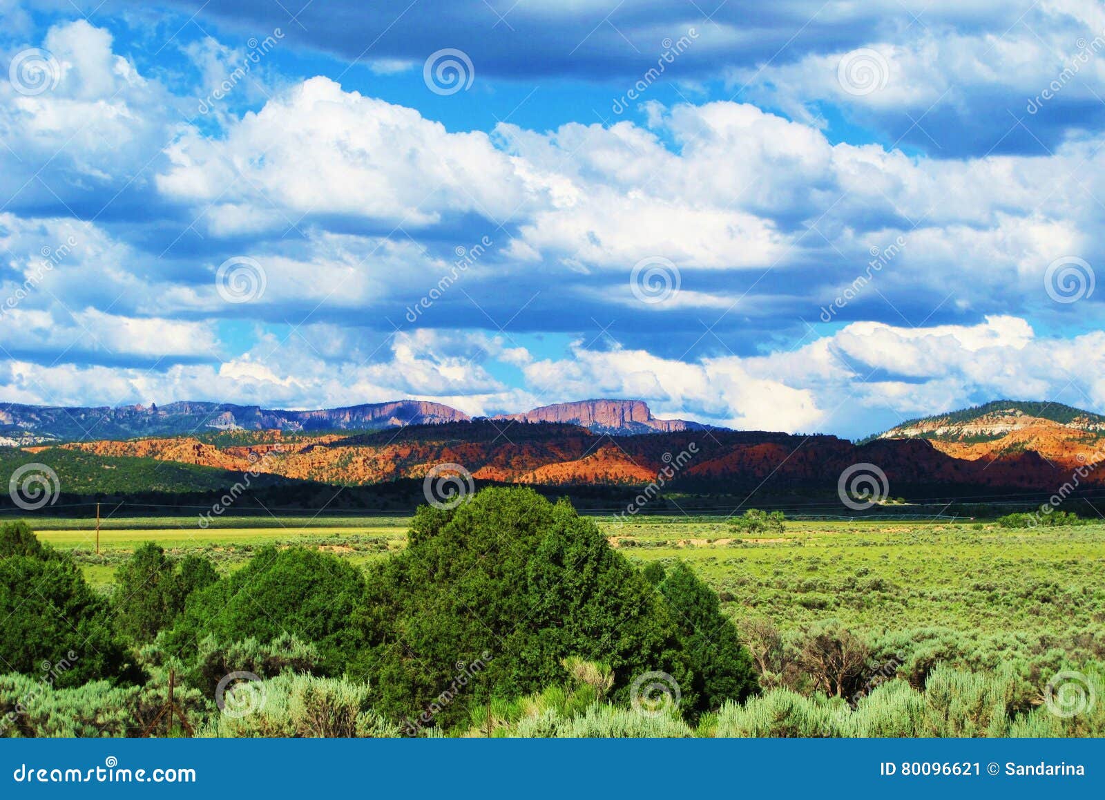 Utah stock image. Image of america, prairie, view, mountains - 80096621