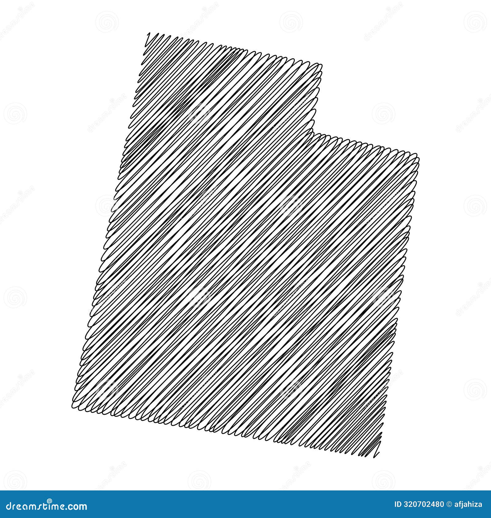 Utah Line Map Cartoon Vector | CartoonDealer.com #210667343