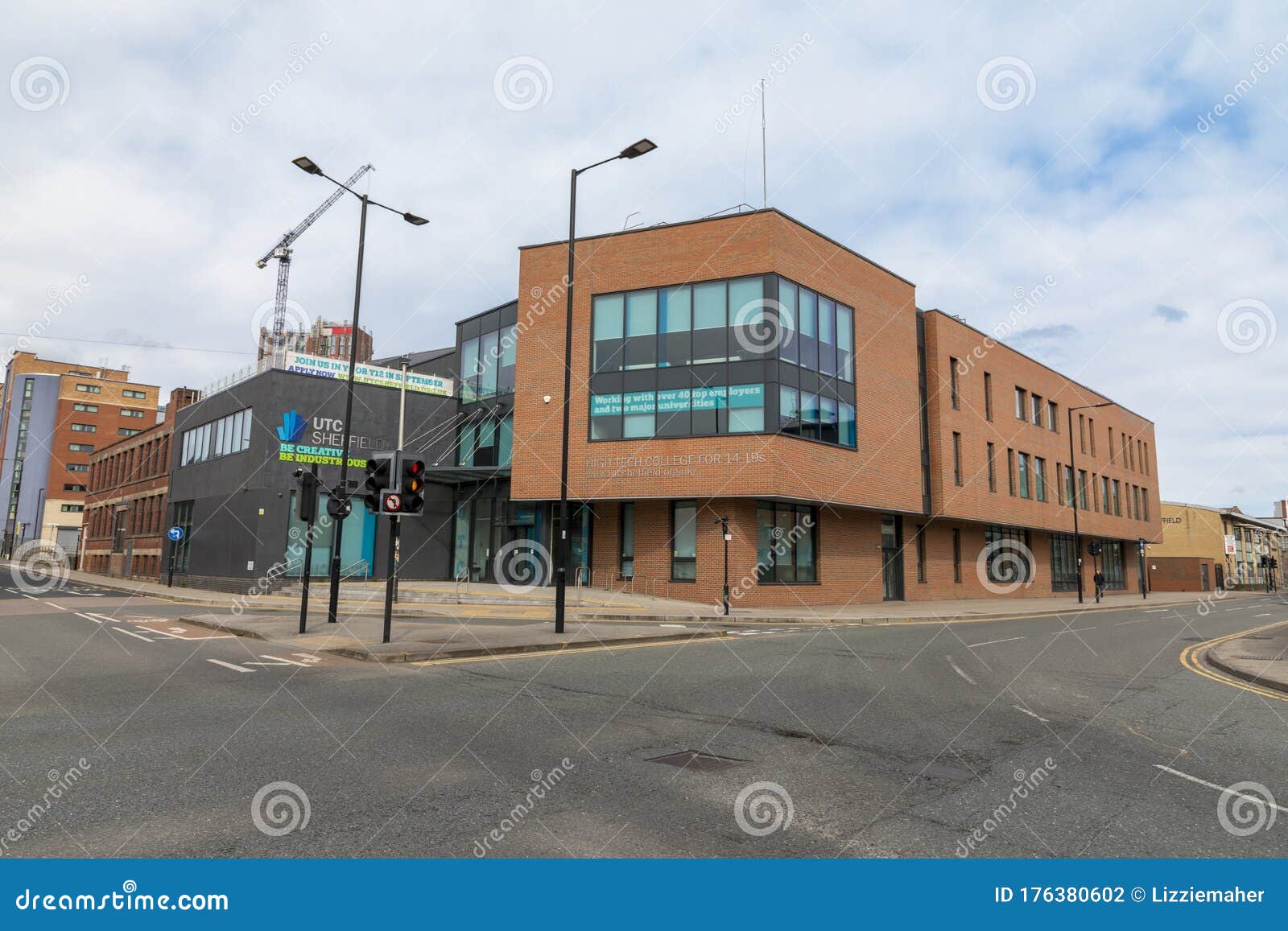 UTC Sheffield City Centre editorial photography. Image of 2020 - 176380602